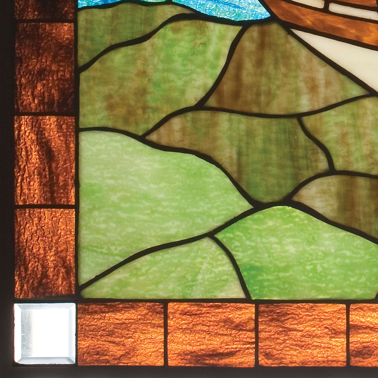 Beached Canoe Guideboat Stained Glass Window Art And Home