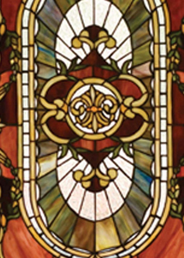 Regal Splendor Tiffany Art Glass Window 20 X 32 | Art & Home