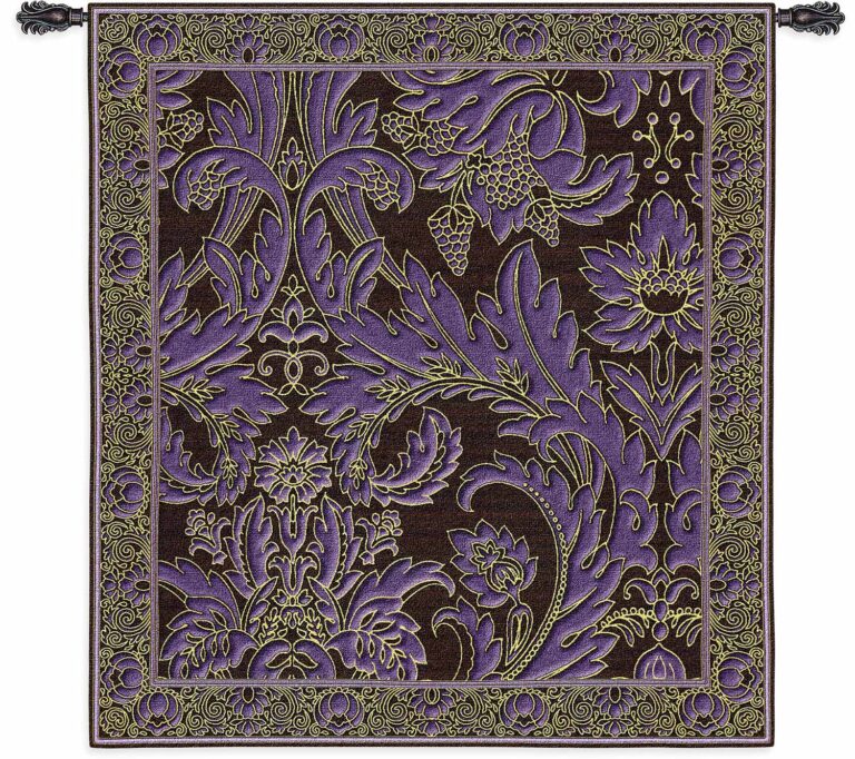 Ironwork | Filigree Motif Tapestry Wall Hanging | Art & Home