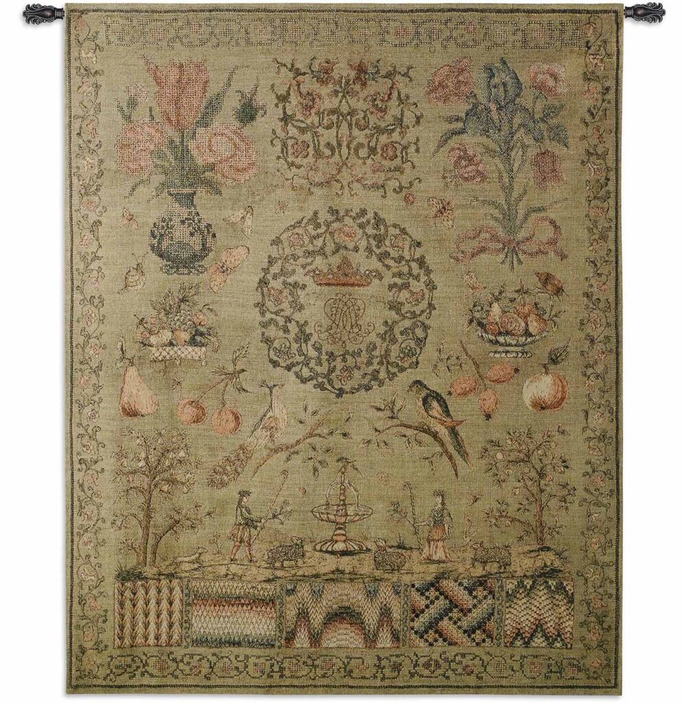 Cigar Bar | 67 x 53 | Woven Tapestry Decor | Art & Home
