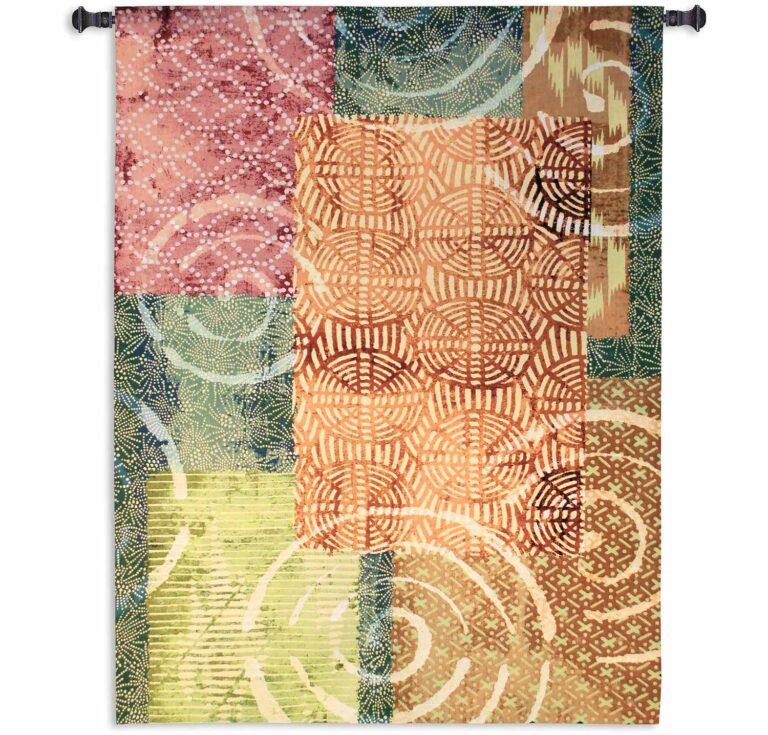Even Flow | Large Woven Abstract Art Tapestry | Art & Home