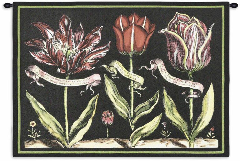 Bali Garden II | Tropical Botanical Tapestry | Art & Home