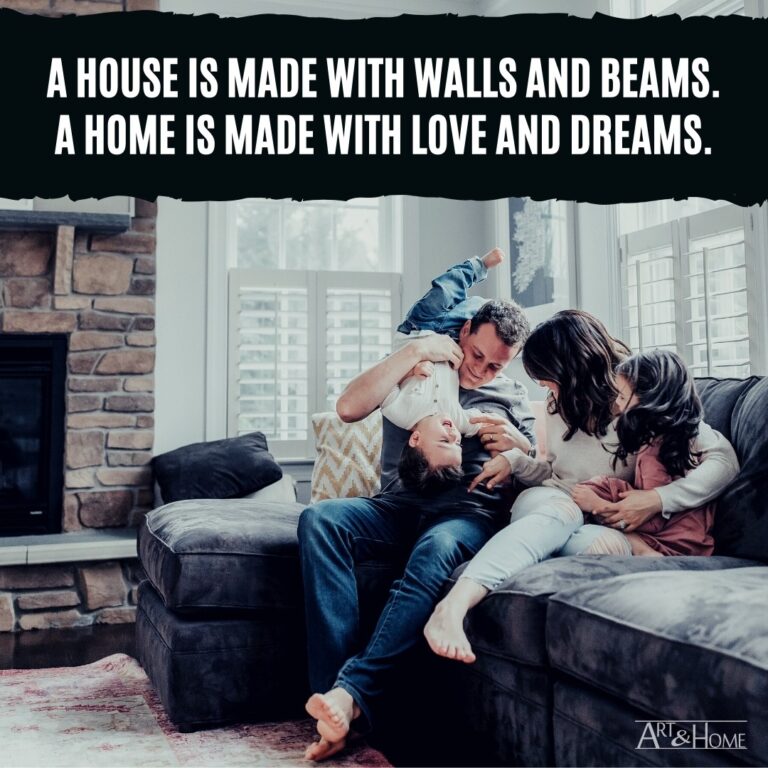 80+ Inspirational Home Quotes and Sayings | Art & Home