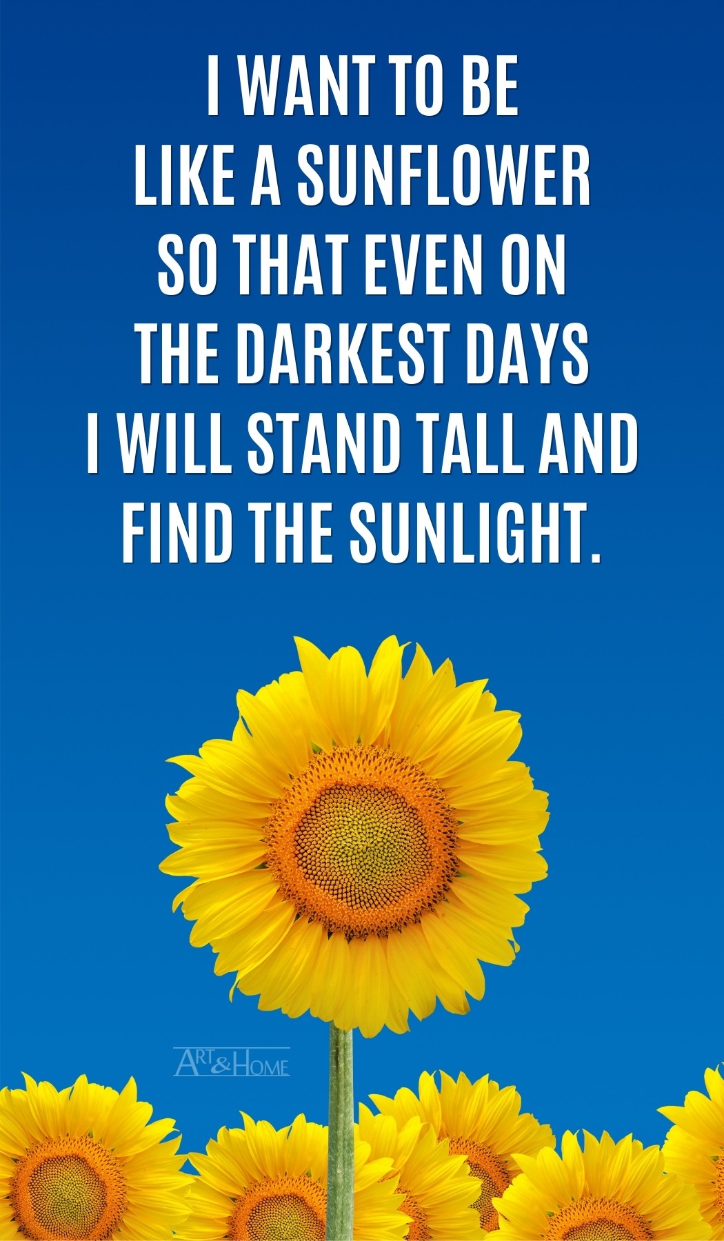 Sunflower Tapestry | Floral Sunshine for Your Walls | Art & Home
